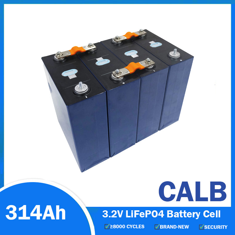 4PCS CALB 3.2V 314Ah Prismatic LiFePO4 Battery Cell For Solar Energy S ...